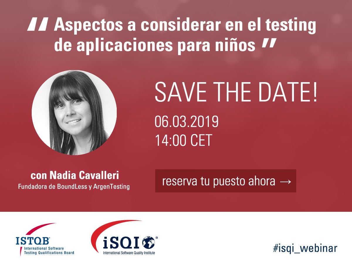 Webinar gratuito con iSQI